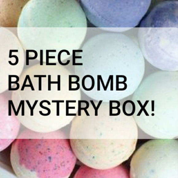 Lush | Bath | 5 Piece Bath Bomb Mystery Box | Poshmark